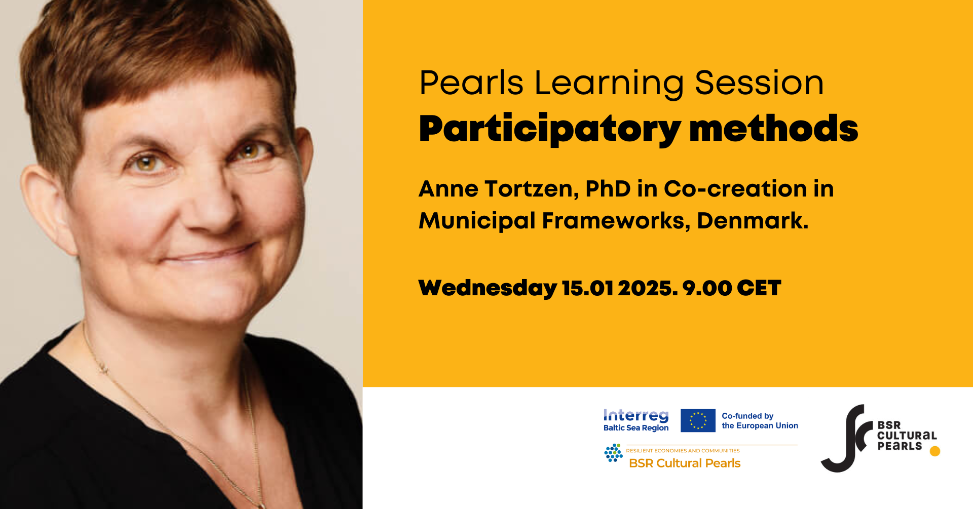 WEBINAR Participatory methods - BSR Cultural Pearls